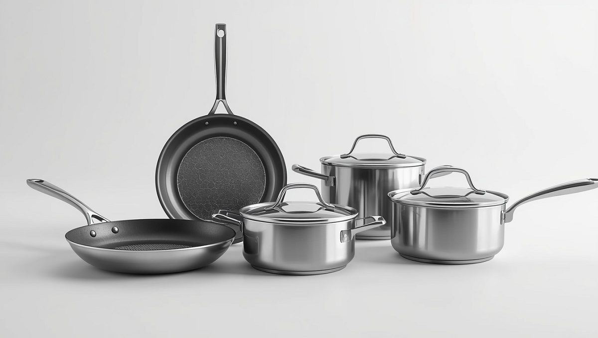 Hexclad 7-Piece Cookware Set Ultimate Durability Meets Style
